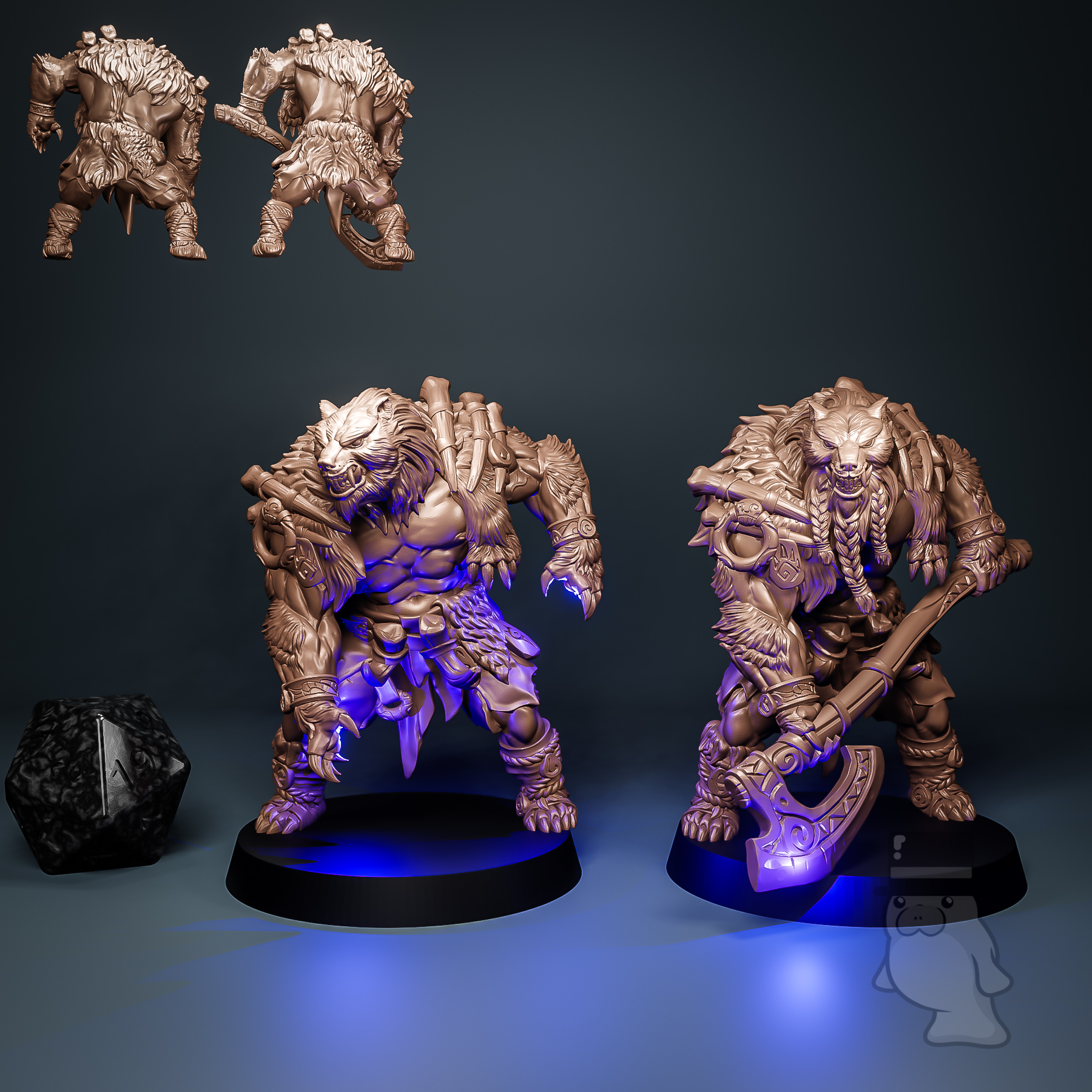 Berserker Skinchanger B - Skutagaard Northmen Saga II - Artisan Guild :: Mini Manatee New Zealand